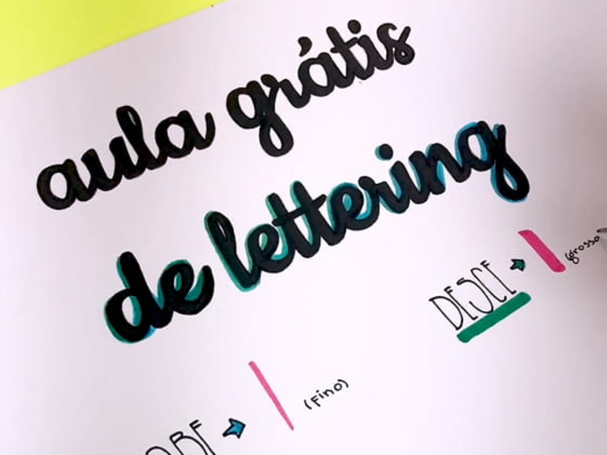 Lettering Tutorial Descubra Como Escolher Os Tipos De Letra Para Seu🉑 ...